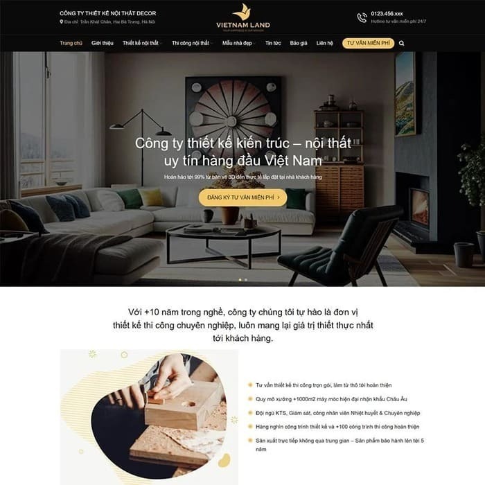 Nội thất Viet Nam Land. - Codedep.net
