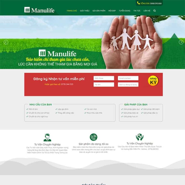 Bảo hiểm Manulife. - Codedep.net
